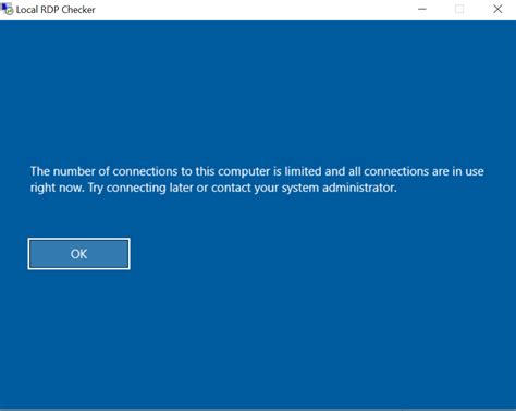 Unable To Open Multiple Remote Desktop Connections With Latest Windows 10 Update Issue 2158