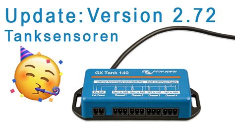 Tanksensoren Mit Venus Os Und Raspberry Pi Obenschlaefer