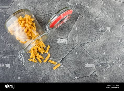 Different Uncooked Pasta Stock Photo Alamy