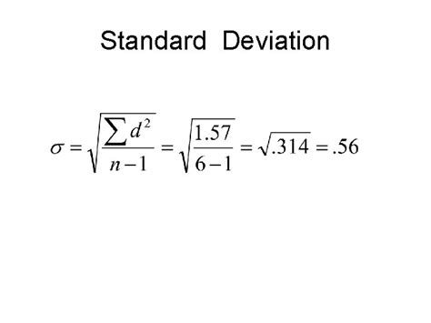 Standard Deviation Chemistry 141 Precision And Accuracy Accuracy