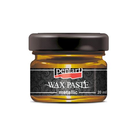 Wax Paste Mettalic 20ml Honey Gold Creativa Middle East Art And