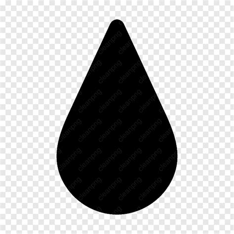 Wassertropfen Clipart Schwarz