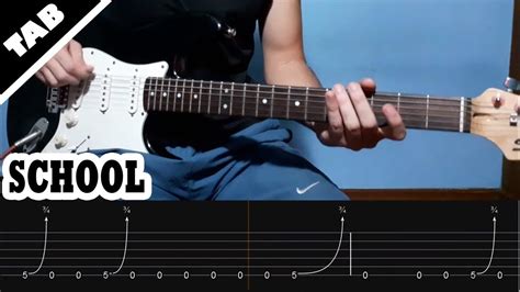 School Nirvana Guitar Tab Youtube