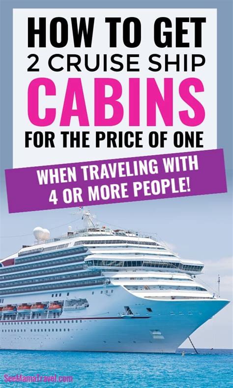 How To Book Two Cruise Cabins For The Price Of One Artofit