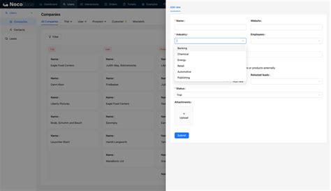 open source crud development tools nocobase vs refine nocobase
