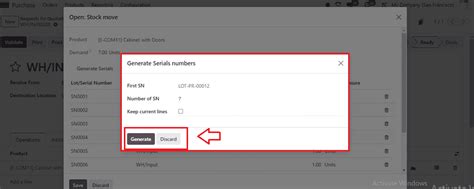 how to track products with lot and serial numbers in odoo 17 inventory
