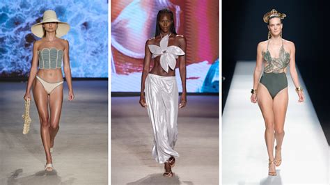 Swimsuit Trends 2025 Naughty Neutrals And Bold Black One Pieces