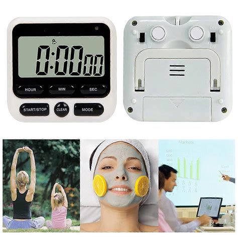 Electronic Kitchen Timer Lcd Display Large Screen Electronic Timer