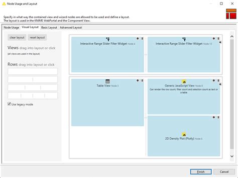 Displaying Rows In An Interactive View Knime Analytics Platform