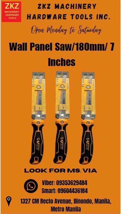 Wall Panel Saw Commercial And Industrial Construction Tools And Equipment On Carousell