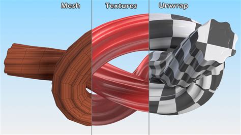 Licorice Twisted Rope Candy Tied In Knot 3d Model 29 Max Ma Lxo