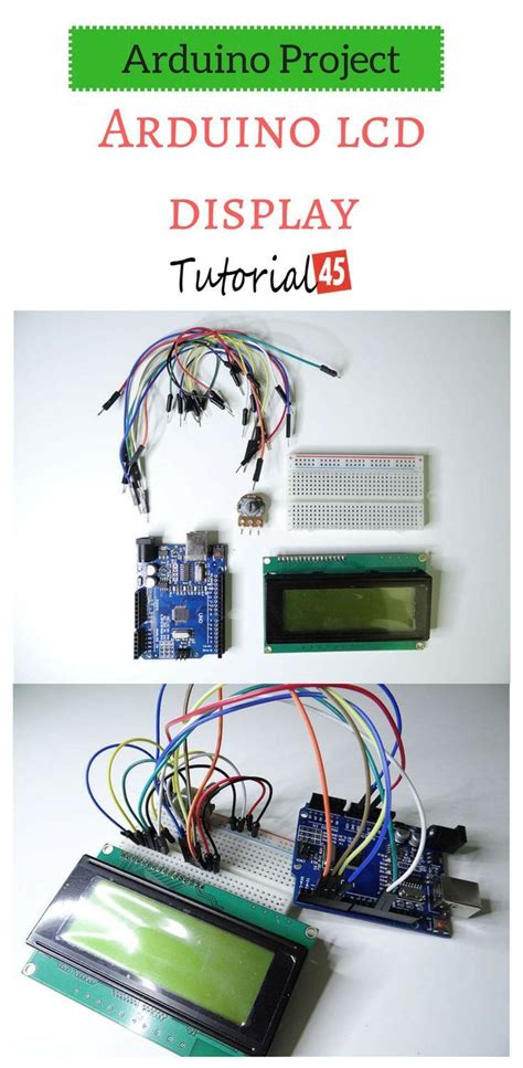 arduino projects arduino lcd display arduino lcd arduino projects