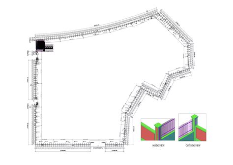 Boundary Wall Layout Pdf