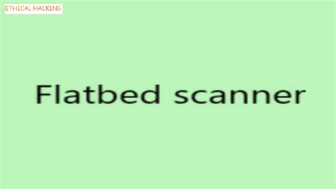 Scanning A Text Using Flatbed Scanner Is Really Easy