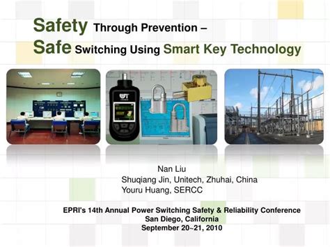 Ppt Smart Interlock System For Preventing Switching Errors In Power