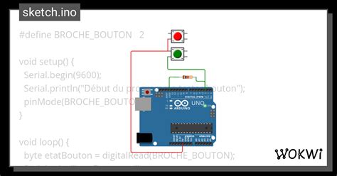 Tester Un Pushbutton Wokwi Esp32 Stm32 Arduino Simulator
