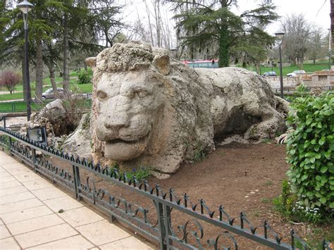 This Lion Guards The Alpine Like Town Of Ifrane Morocco Morocco