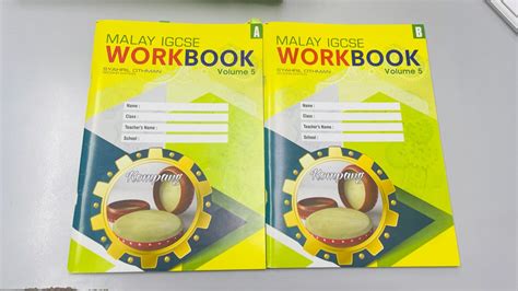Malay Igcse Work Book Volume A And B Hobbies And Toys Books And Magazines