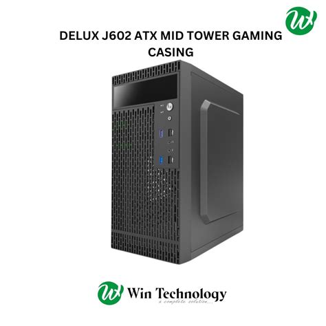 Delux J602 Atx Mid Tower Gaming Casing Bd