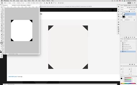 How To Cut Corners Of A Rectangle Like This Adobe Product Community 12943671