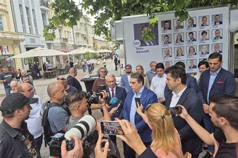 Парламентарни и европейски избори 2024 Асен Василев от Пловдив Докато Борисов и Пеевски