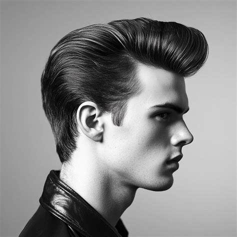 Mens Pompadour Hairstyle From Royal Origins To Modern Trendsetter