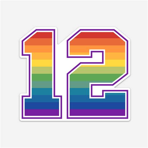 Rainbow 12 Sticker Discovery Stickers