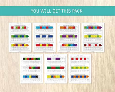 Patterns With Snap Cubes Pattern Copy Cards Counting Or Connecting Cubes Color Recognition