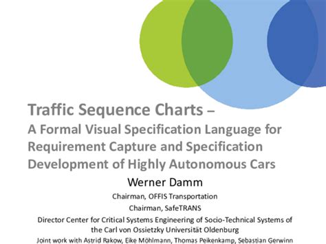 Pdf Traffic Sequence Charts A Formal Visual Specification Language For Requirement Capture