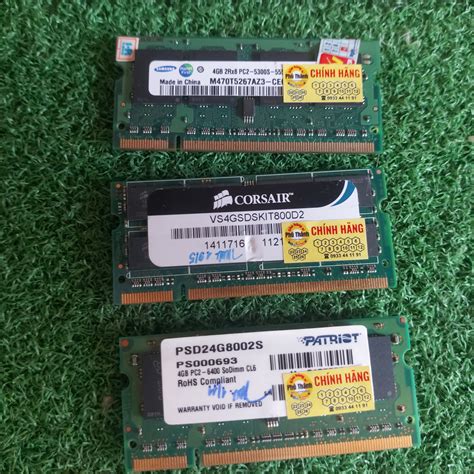Ram Laptop Ddr2 4gb ĐÃ KiỂm Tra Ok Lazadavn