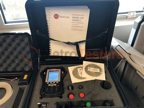 For Sale Ird Balencing 258 Series Ii Vibration Analyzer Metro Testers