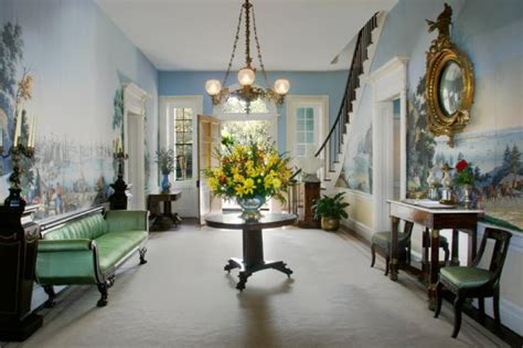 Southern Plantation Mansion Interior