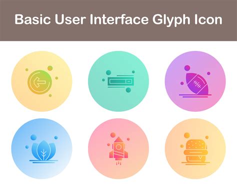 Basic User Interface Vector Icon Set 21122450 Vector Art At Vecteezy