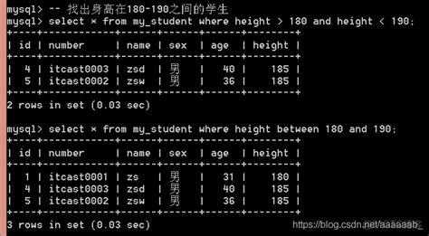 Mysql数据库 数据的高级操作（增删改查（各字段说明））51cto博客数据库mysql基本增删改查