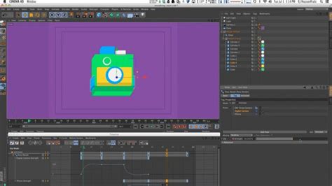 Морфинг объектов с тегом Morph в Cinema 4d