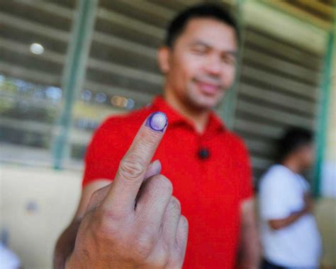 Senatorial Candidates Cast Votes Across The Country For Bilang Pilipino