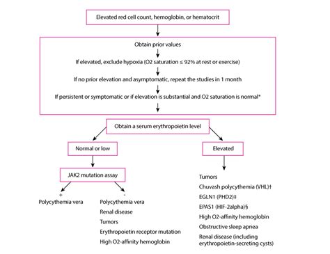 Imagealgoritmo Para El Diagnóstico De La Eritrocitosis Manual Merck