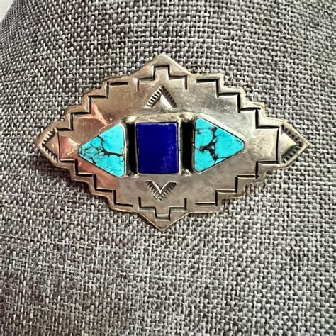 Navajo Brooch Etsy