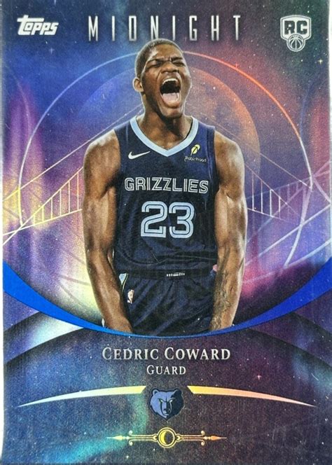 Cedric Coward 2025 Topps Midnight 71 Base Price Guide Sports Card