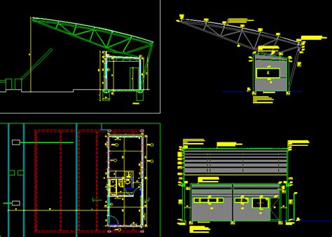 Caseta De Vigilancia En Revit 2019 3d En Rvt 3 93 Mb Librería Cad