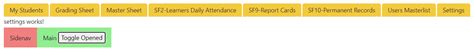 Angular Material Sidenav Toggle Animation Doesn T Hide Display On Button Toggle Stack Overflow