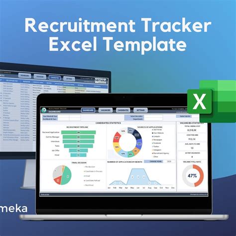 Recruitment Tracker Excel Template Etsy