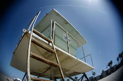 Lifeguard Tower In Oceanside California