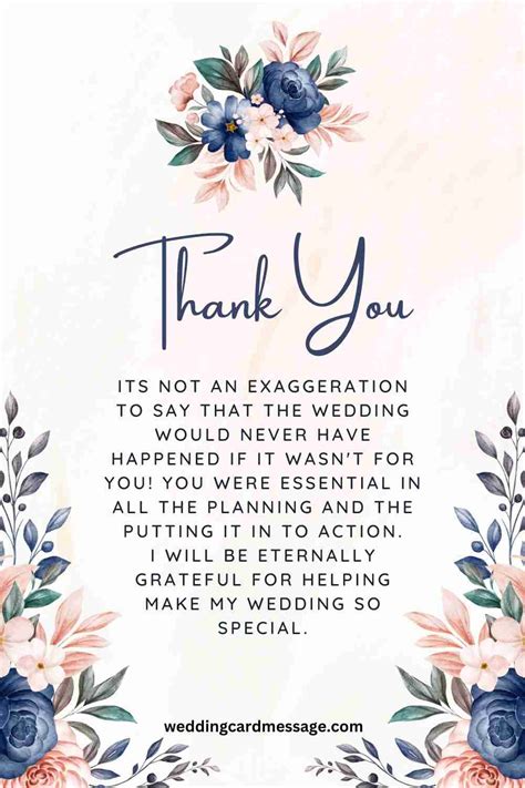 Thank You Card Wedding Couldnt Attend At Margaret Rice Blog