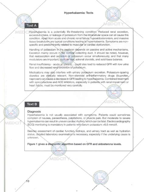 Hyperkalaemia Part A Pdf