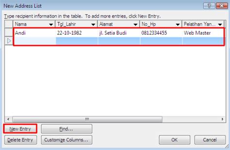 Cara Membuat Mail Merge Di Ms Word Media Pembimbingan Guru