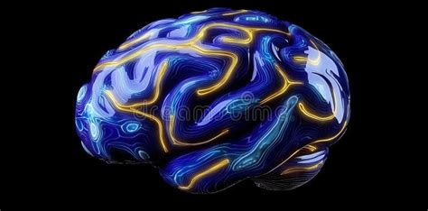 The Human Brain Connected Through A Sophisticated Neural System