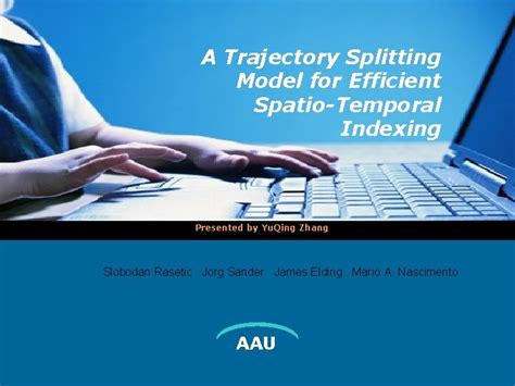 A Trajectory Splitting Model For Efficient Spatiotemporal Indexing