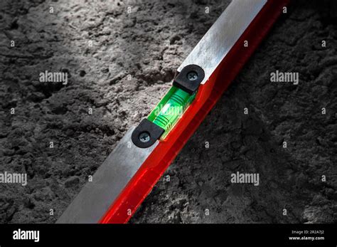 Measuring Tool Of Rectangular Shape Made Of Plastic And Metal With