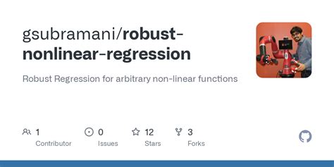 github gsubramani robust nonlinear regression robust regression for